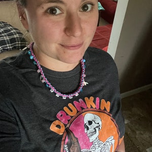 Option3 Custom Made Paracord Hash House Harriers Necklaces glass Beads ...