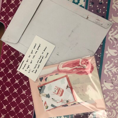 Pink Themed Penpal/ Snail Mail Kit Letter Writing Kit - Etsy