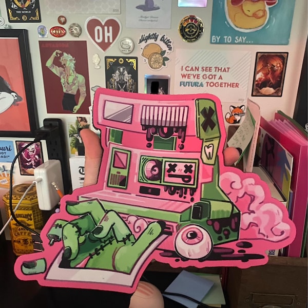 TV Head Cute Acrylic Keychains! - Etsy