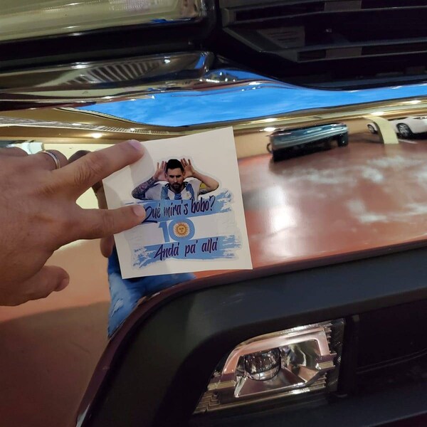 Qué Miras Bobo? Andá Pa' Allá Sticker/mundial 2022 Sticker/messi ...