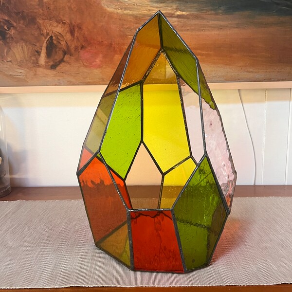 Digital Drawing for Printing! Stained Glass Terrarium. Project 190 (S ...