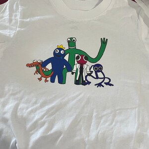 Rainbow Friends Characters PNG Bundle, Roblox Inspired Digital Download ...