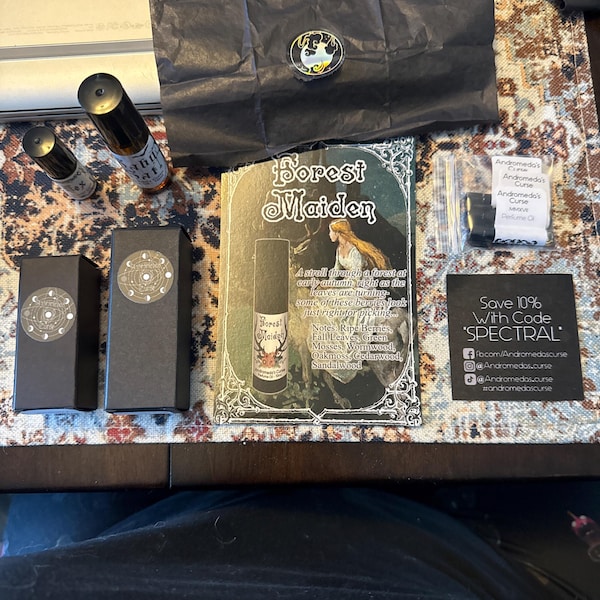 Hex - Chai Tea, Pumpkin, Cardamom - Rollerball Perfume Oil - Vegan ...