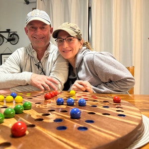 Family Game Night Wahoo Game Board, 8 Player Wahoo, Octagon Aggravation ...