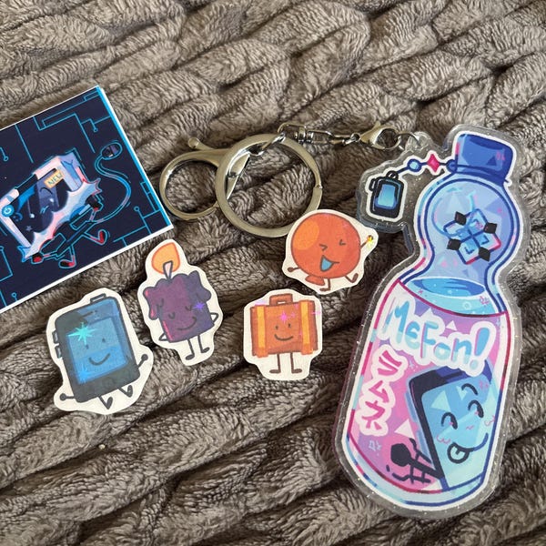 TADC / the Amazing Digital Circus Pomni Rainbow Keychain - Etsy