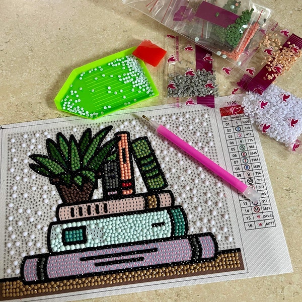 Pineapple Diamond Art Kit - Etsy
