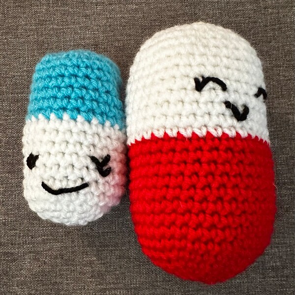 Chill Pill Crochet Pattern, Crochet Pattern, Chill Pill, Crochet Chill ...