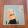 The Breakfast Club Allison Reynolds Wall Art Print - Pop Surrealism ...