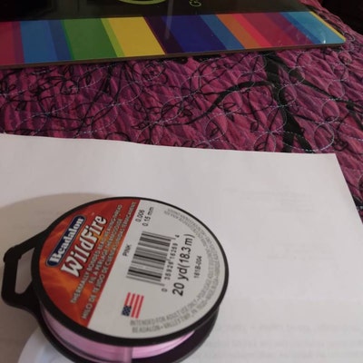 FREE Shipping Beadalon Wildfire Beading Thread .006in.008in. 20YD-50YD ...