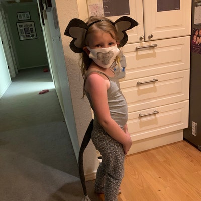 Elephant Ears and Tail Set Jungle Safari Zoo Animal Headband Birthday ...