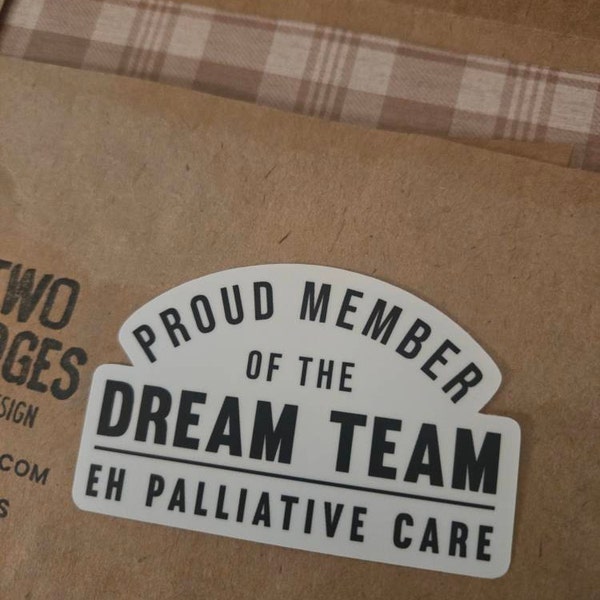 The Dream Team Matte Decal Sticker Pack - Teamwork , Team Effort , Gift ...