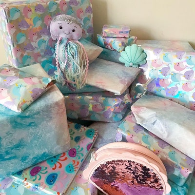 Hanging Shell, Mermaid Shell, Under the Sea, Nursery Decor, Mermaid ...