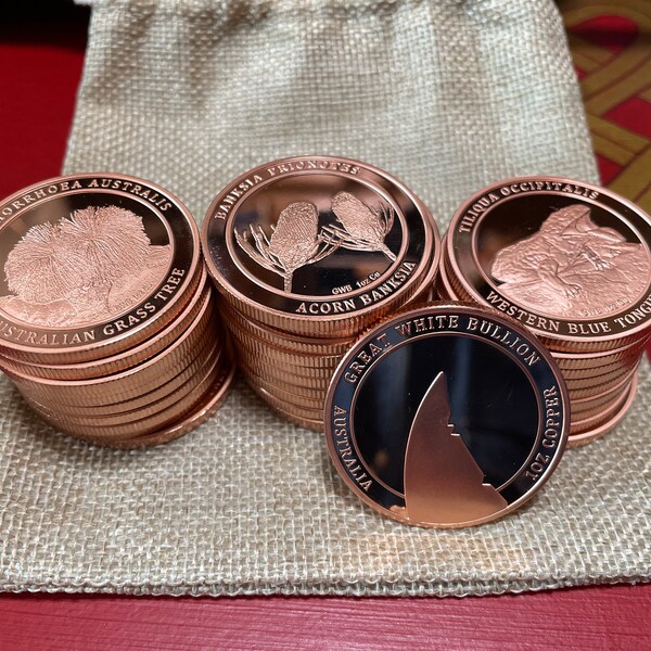1kg Copper Ingot 1000g Pure Copper Bar Copper Bullion by Great White ...