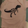 Dinosaur Shirt Babysaurus Shirt Baby Saurus Creeper - Etsy