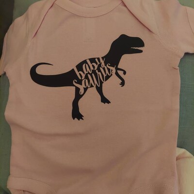 Dinosaur Shirt Babysaurus Shirt Baby Saurus Creeper - Etsy