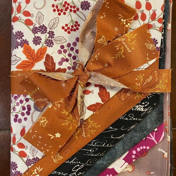 Cardinal Cozy 10 Karat Crystals Quilt Cotton Layer Cake by Nancy Mink ...