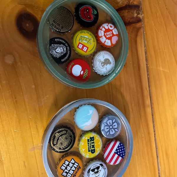 200 ((MIXED)) Beer Bottle Caps, Assorted Caps, NO DENTS, One Lb Cap Lot ...