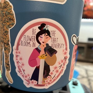 Mulan Sticker Disney Stickers Mulan Stickers Disney Sticker Disney ...