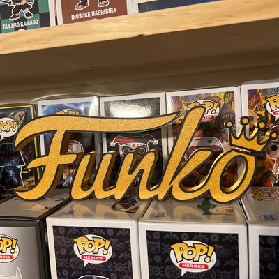 Funko Logo Fan Sign. 3 Sizes. 3D Printed. High Quality. Great Gift for ...