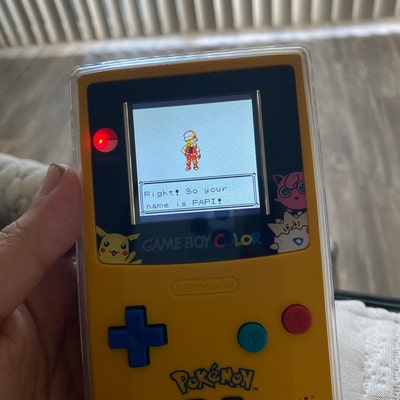 Gameboy Color Handheld Backlit Nintendo GBC Systems Authentic Game Boy ...