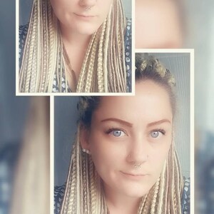 Green-brown Ateba Boho Hippie Hair Extention Hair Wrap for - Etsy