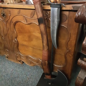 Druid's Crescent Moon Boline With Bone Handle for Ritual - Etsy