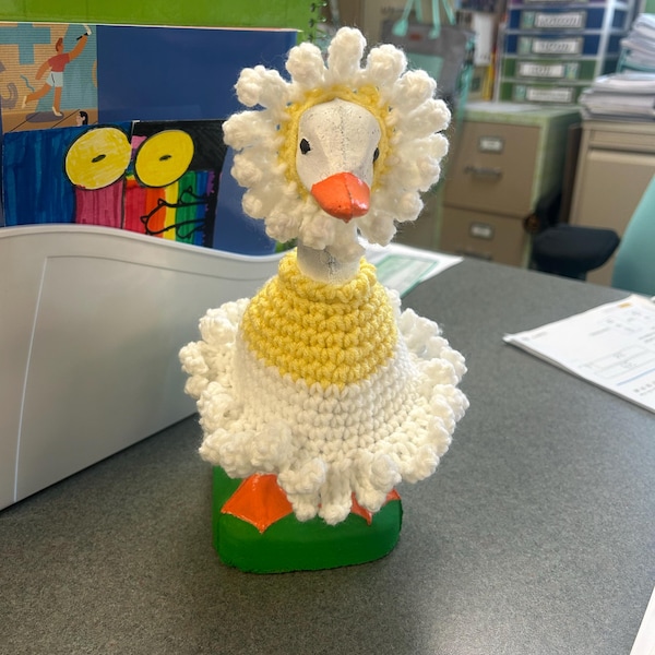 PATTERN for 7 Inch DESK Goose Easter Bunny Dress Outfit Digital ...