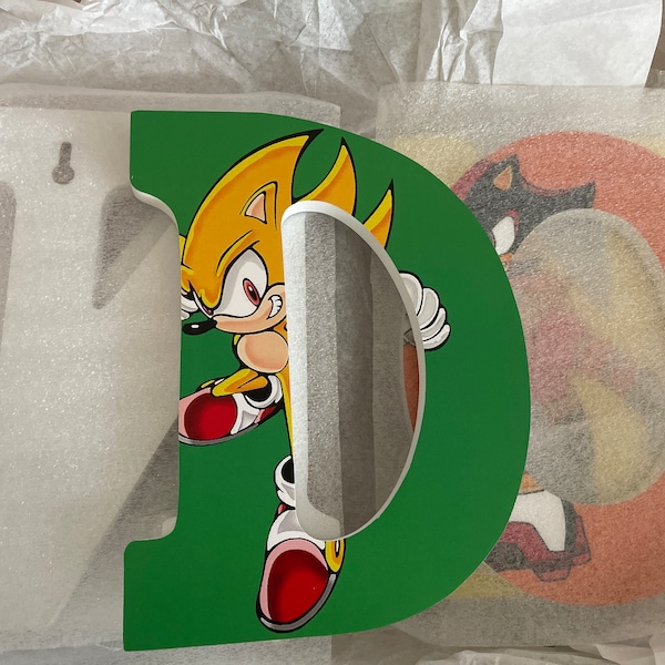 Super Mario, Mario Brothers Wooden Letters, Custom, Boy Girl Kid ...