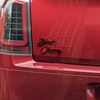 Custom Cursive Font Car Emblem Custom Colors Installs in Seconds 1.5 ...
