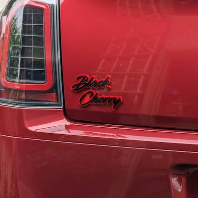 Custom Cursive Font Car Emblem Custom Colors Installs in Seconds 1.5 ...