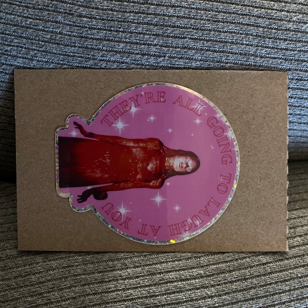 Carrie Sticker, Stephen King Sticker, Good for Her Sticker, Glossy ...