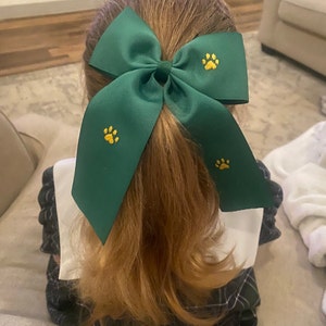Long Tail Moon Stitch Bow - Etsy