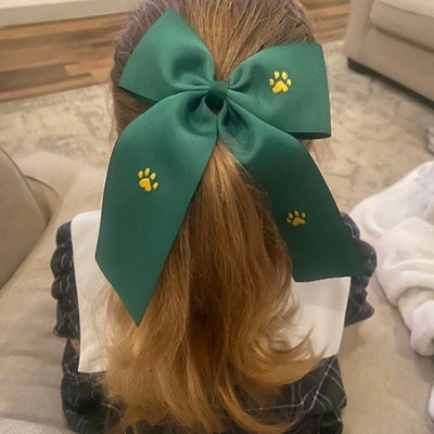 Long Tail Moon Stitch Bow - Etsy