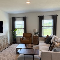 Extra Long Linen Sheer Curtains - 52 Colors | High Ceiling Drapes for ...