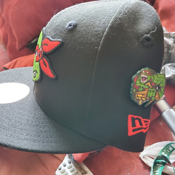 Rorschach/marshall Mashup Enamel Pin - Etsy