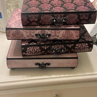 Alice in Wonderland Jewelry Box Cheshire Cat Jewelry Organizer Mushroom ...