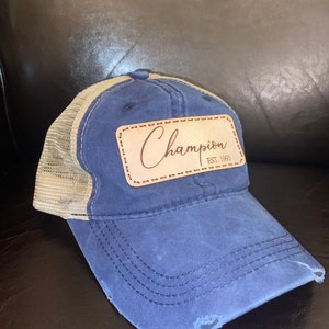 Square Leather Patch Monogram Leather Patch Backpack | Etsy