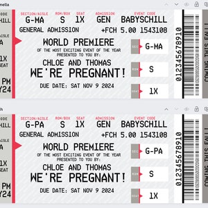 PRINTABLE Les Miserables Ticket, Les Miserables Broadway Surprise ...