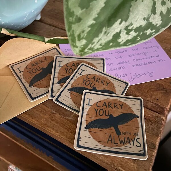 Monthly Handwritten Letter Snail Mail Subscription With Vinyl Stickers ...