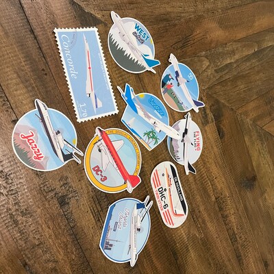 Embraer 195-E2 flying Raccoon Sticker High Quality Vinyl Sticker ...