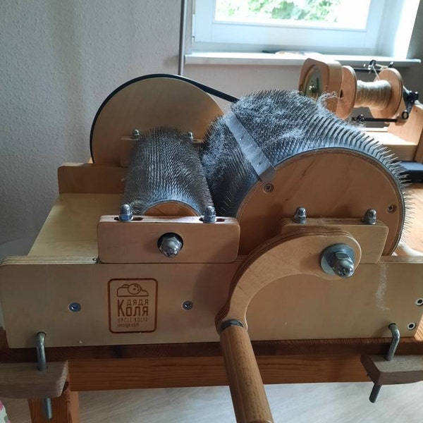 Drum Carding TPI 96\108 Machine for Wool | Carding Machine | Wool ...