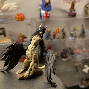 Hammer Archon Miniature for Dungeons and Dragons Pathfinder | Etsy