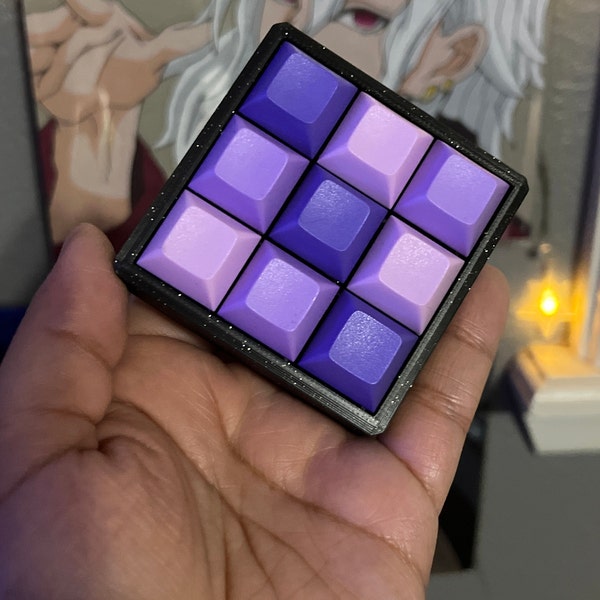 Mechanical Switch Clicky Fidget - 105+ Colors, Th 9 Keys Pad, Keyboard ...