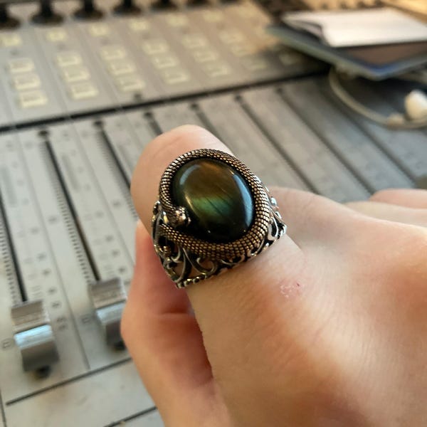 Sailboat Men's Ring, Viking Pirate Ship Ring, 925 Wind Rose Anchor Ring ...