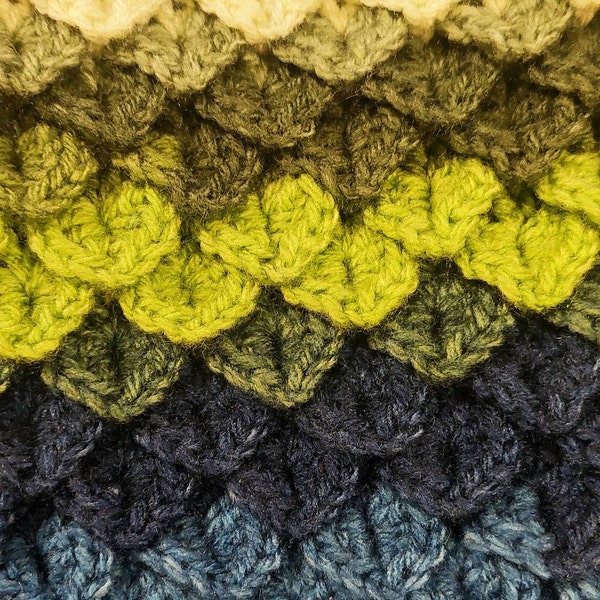 Dragon Scale Shawl Crochet Pattern - Etsy