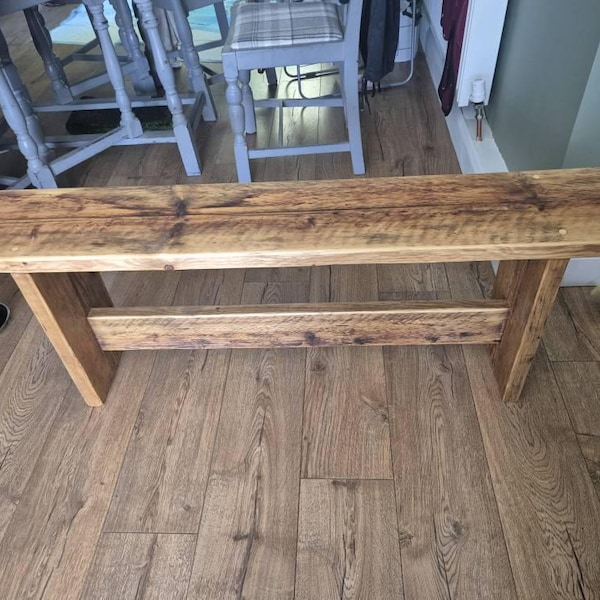 Rustic Bench Seat - Etsy