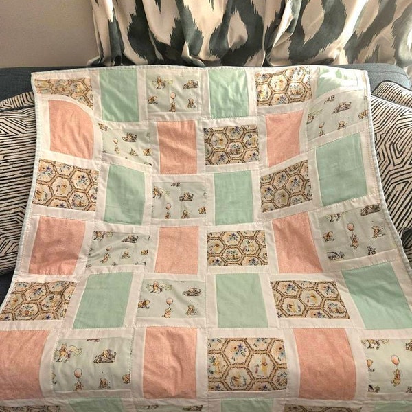 Baby Cuddles DIGITAL PDF Little Fawn Quilt Pattern: 2 Sizes and Layouts ...