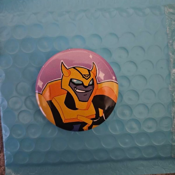 Transformers Animated Button Pins - Etsy