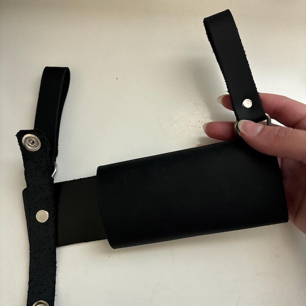 Thigh Sheath Dagger Holder Frog Part Scabbard Weapon Loop for Larp or ...