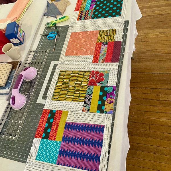 Flower Stalls Quilt Pattern by Natalie Barnes (digital) - Etsy